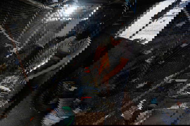 Gaza, Palestine: Saif Abu Azza, a Palestinian Sword and Daggers Maker ...