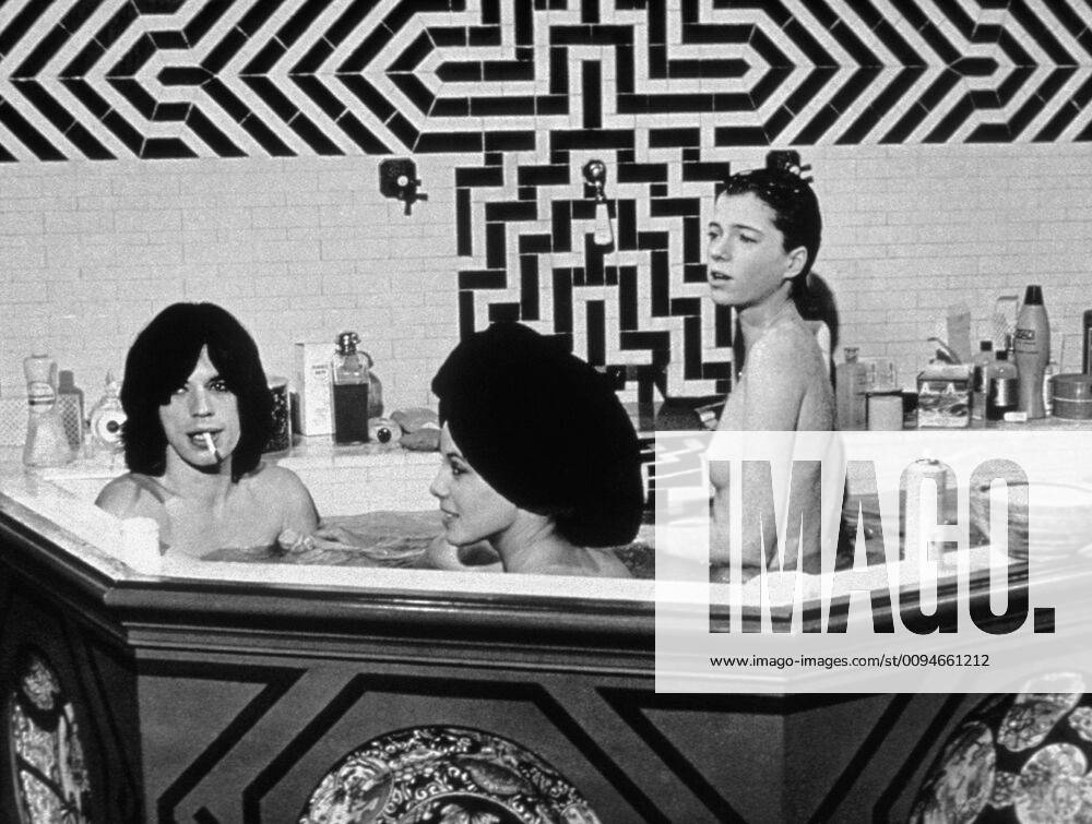 Mick Jagger, Anita Pallenberg & Michele Breton Characters: Turner ...