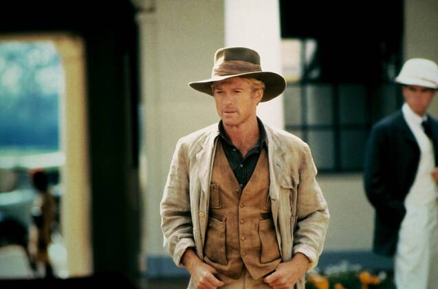 Robert Redford Characters: Denys Finch Hatton Film: Out Of Africa (USA UK 1985) Director: Sydney