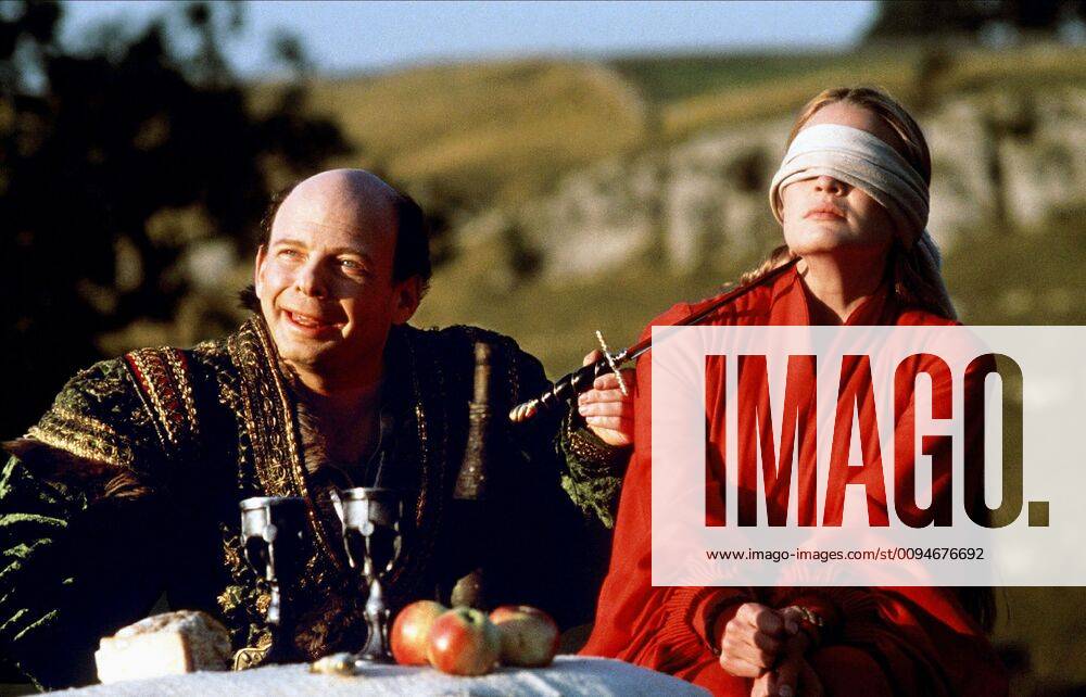 Wallace Shawn & Robin Wright Characters: Vizzini & Film: The Princess ...