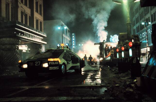 Futuristic Street Scene Film: Blade Runner Titel Auch: Der Blade Runner ...