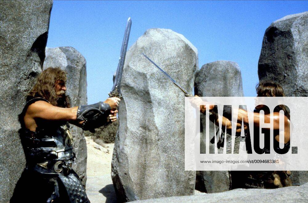 Ben Davidson & Arnold Schwarzenegger Characters: Rexor, Conan Film ...