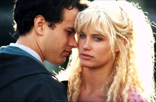 Tom Hanks & Daryl Hannah Characters: Allen Bauer, Madison Film: Splash ...