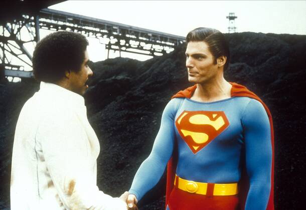 Richard Pryor & Christopher Reeve Characters: Gus Gorman, Superman Film ...