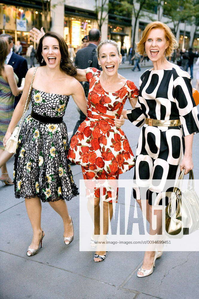 Kristin Davis Sarah Jessica Parker And Cynthia Nixon Characters