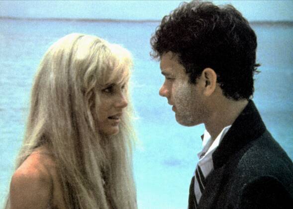 Daryl Hannah & Tom Hanks Characters: Madison & Allen Bauer Film: Splash ...