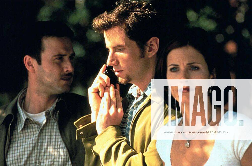 David Arquette, Jamie Kennedy & Courteney Cox Characters: Dwight Dewey ...