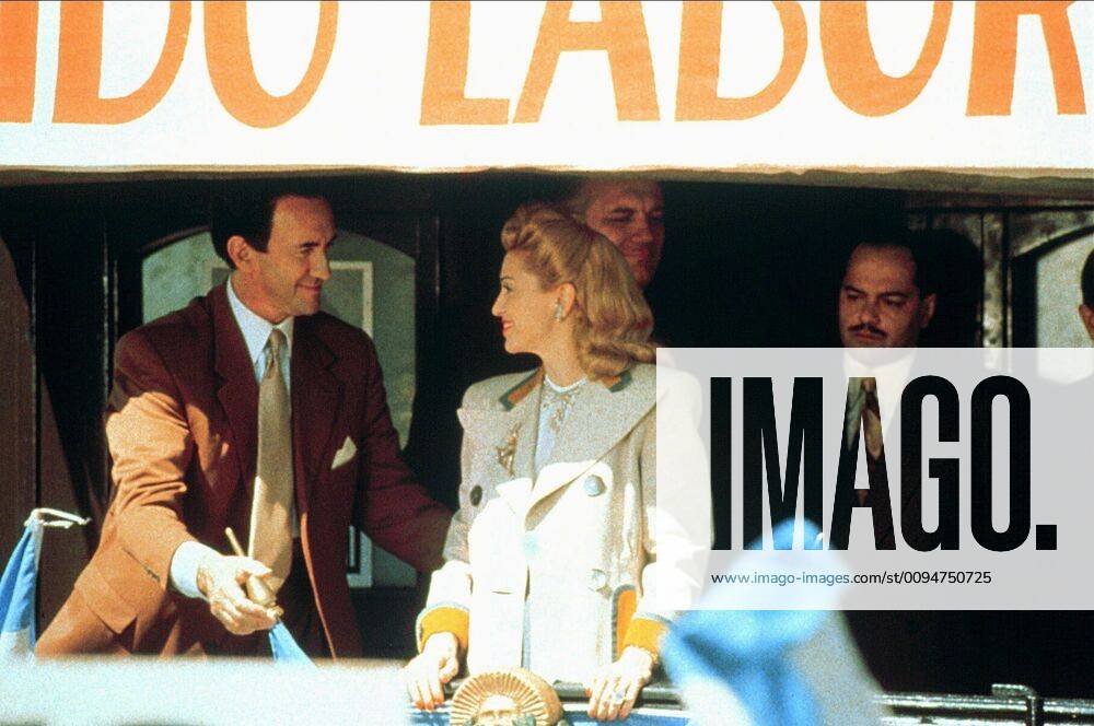 Jonathan Pryce & Madonna Characters: Juan Peron & Eva Peron Film: Evita ...
