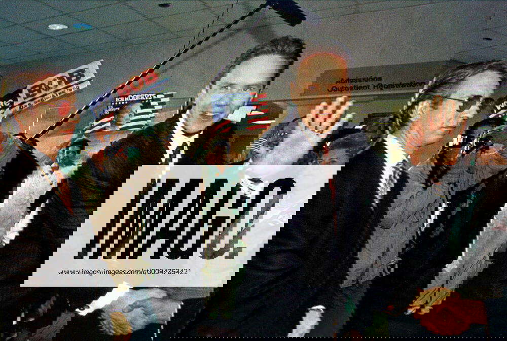 Alan Rickman & Tim Robbins Characters: Lukas Hart III & Bob Roberts ...