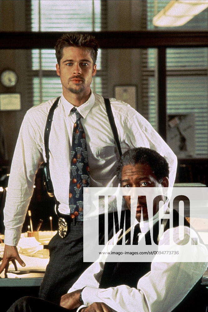 Brad Pitt & Morgan Freeman Characters: Detective David Mills, Detective Lt. William Somerset Film