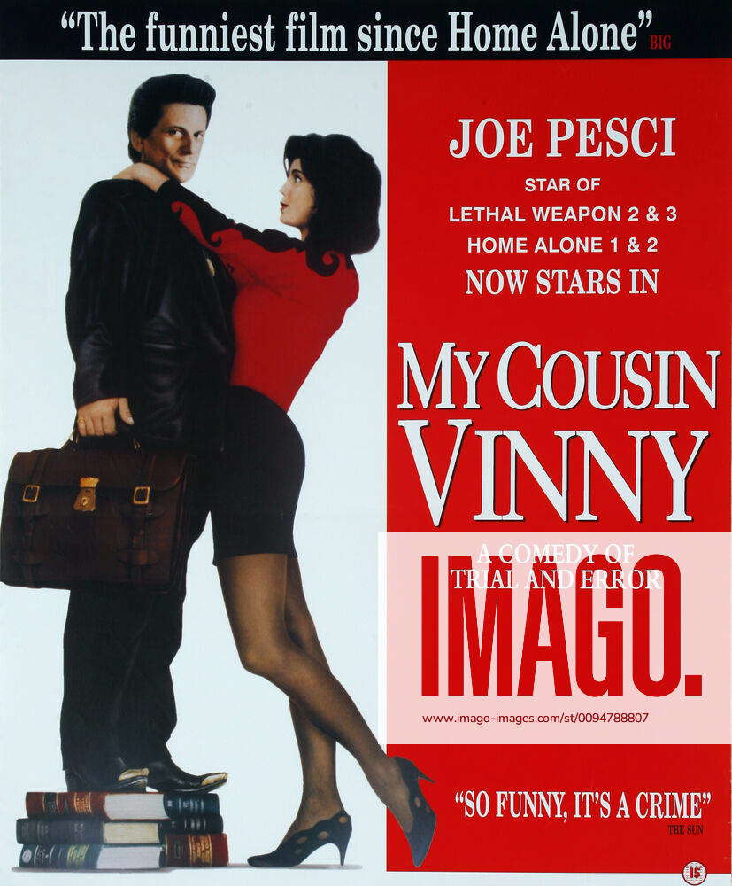 Joe Pesci & Marisa Tomei Poster Characters: Vincent Vinny Gambini ...