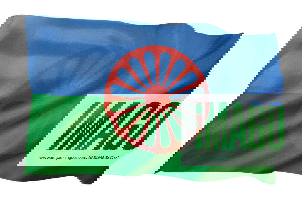 Roma-Flagge der International Romani Union IRU Roma-Flagge der ...