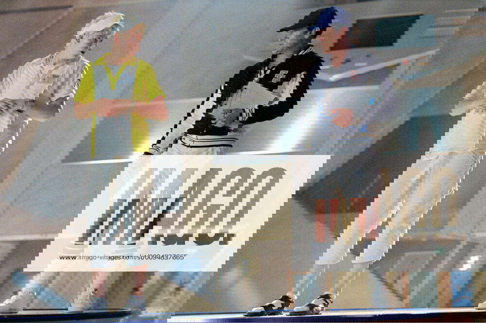 Nicholas Braun & Bruce Campbell Characters: Zach & Coach Boomer Film ...