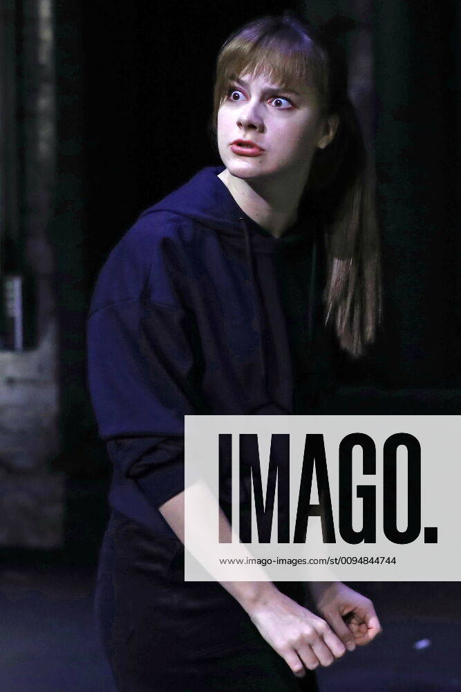 MOSCOW, RUSSIA - : Asya Domskaya performs in Vakhtangov Theatre s stage ...