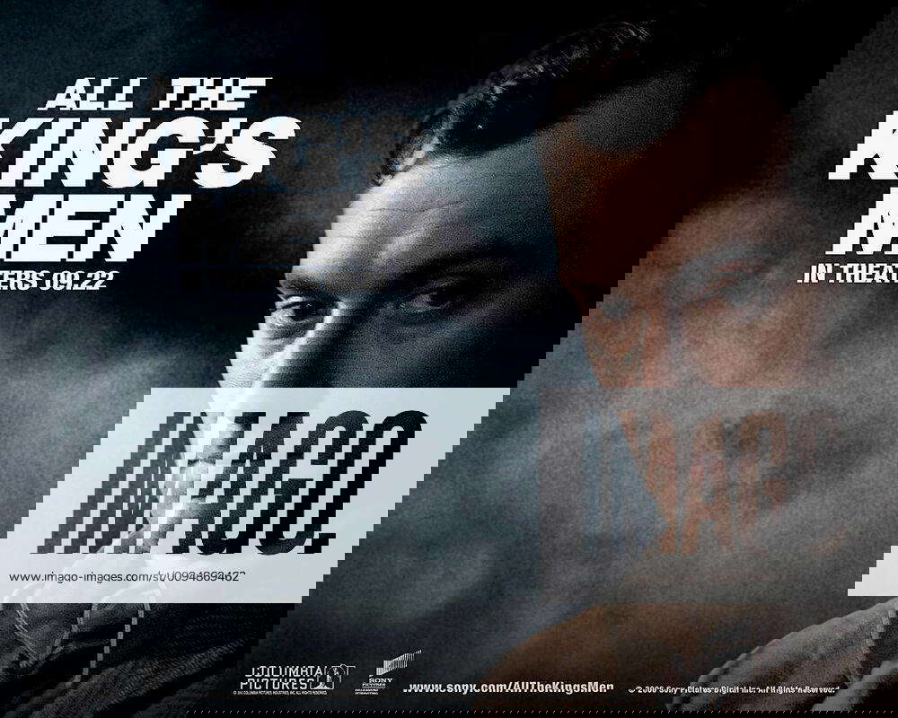 Jude Law Poster Film: All The King S Men (2006) Director: Steven ...