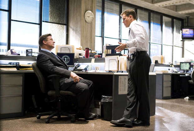 Alec Baldwin & Matt Damon Characters: Ellerby & Colin Film: The ...