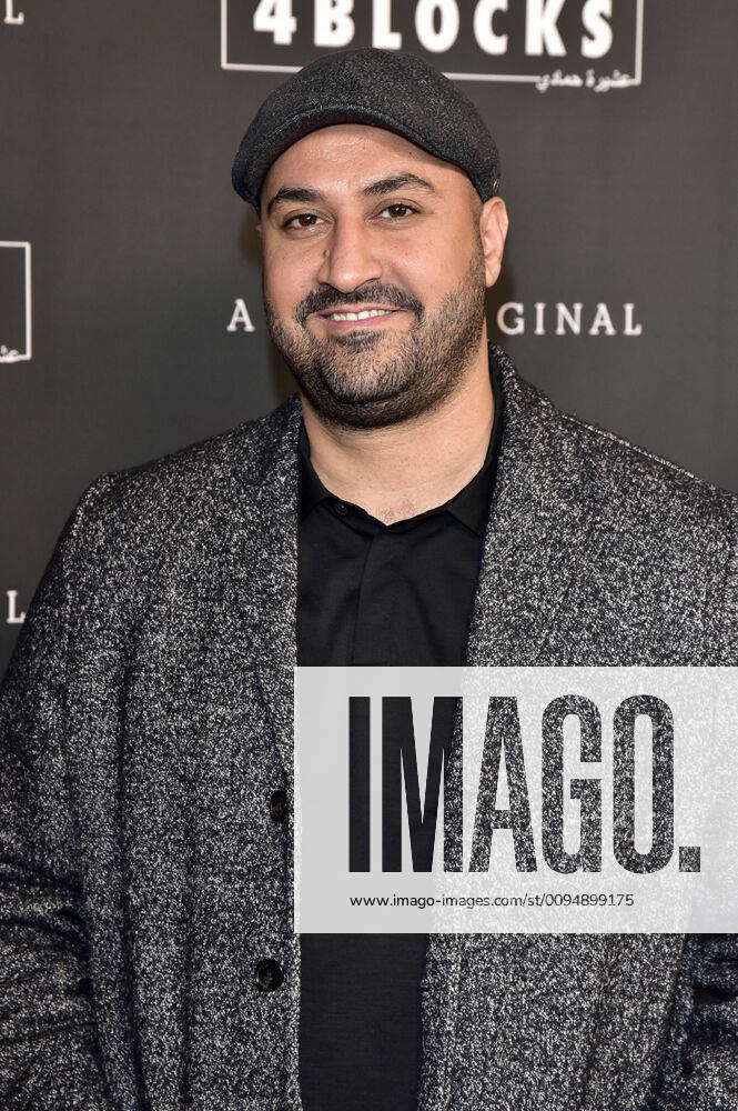 Sami Nasser bei der Premiere der 3. Staffel der TNT TV-Serie 4 Blocks ...