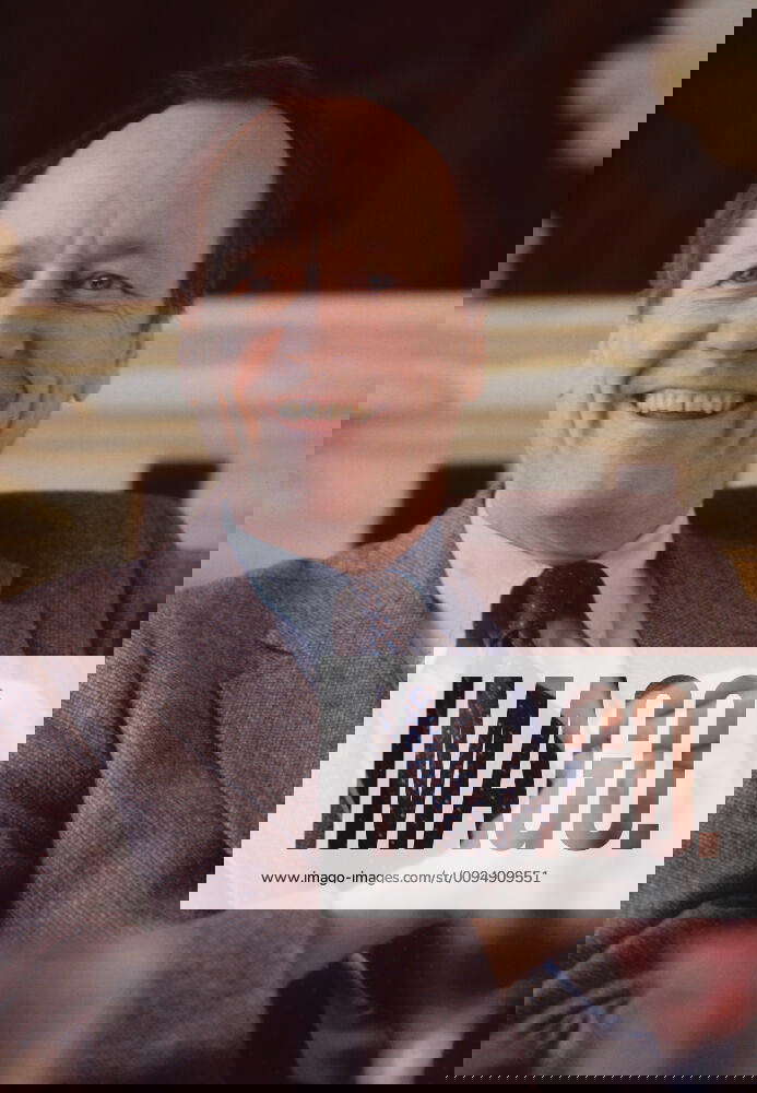 George Roy Hill, amerikanischer Fllmregisseur, bei einem Interview ...