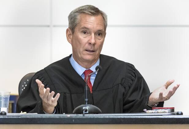 West Palm Beach, Florida, USA: Circuit Judge Cheryl Caracuzzo sentences ...