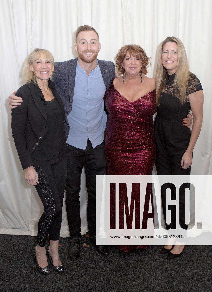 Ingrid Tarrant, Toby Tarrant, Lorraine Oakley and Pippa Taylor attend The Winter Wonderland Ball in