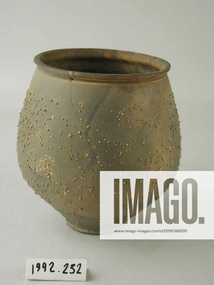 Roman, Beaker, early 3rd century CE, ceramic, Overall: 6 x 5 7 8 inches ...