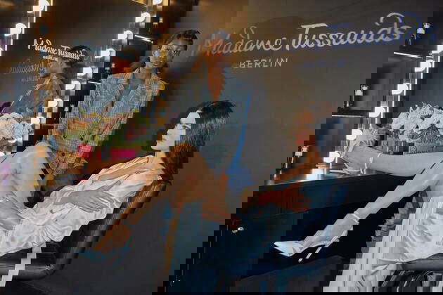 Toni Dreher GNTM winner Inauguration of Kendall Jenners wax figure in ...