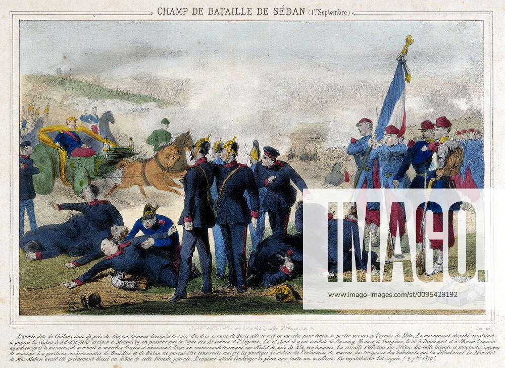 WAR OF 1870 Sedan Sedan Capitulation of NAPOLEON III 1808 1873 at the ...