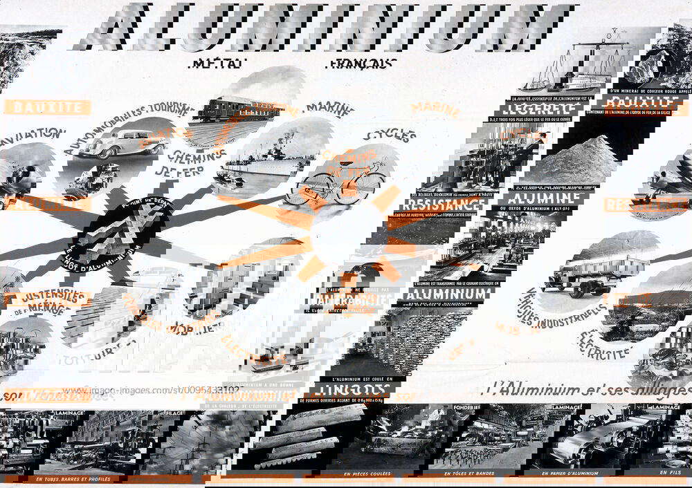 Aluminium Aluminium Aluminium metal francais, poster on the qualities ...