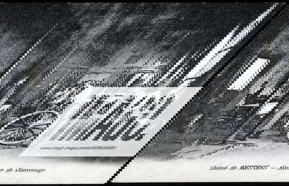 Colony of Mettray Colony of Mettray Charonnage workshop Postcard made ...