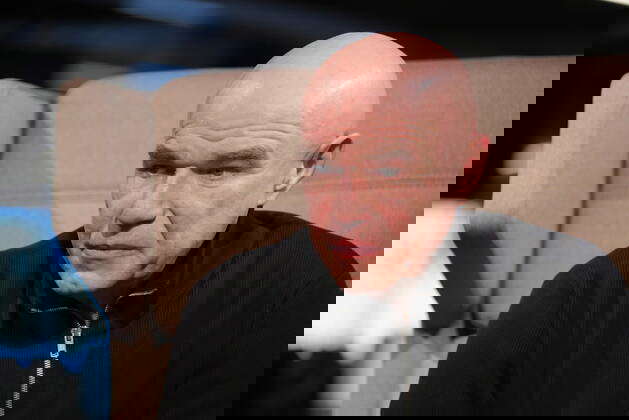 MOSCOW, RUSSIA - : Musician Sergei Mazayev, the leader of the Moralny ...