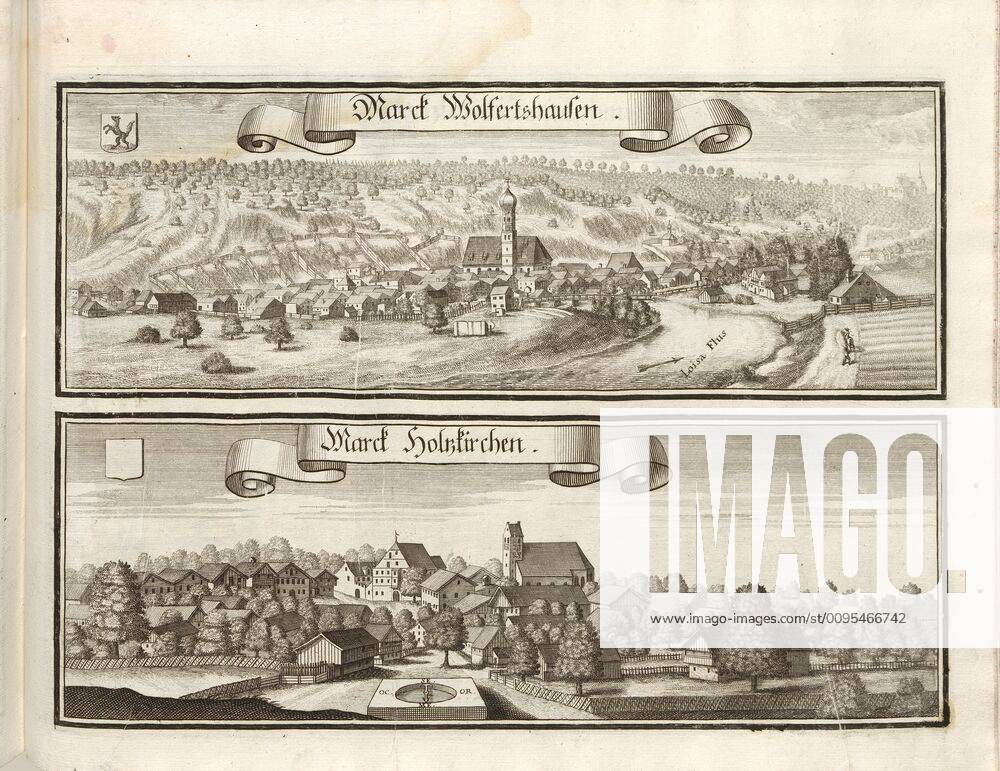 Marct Wolfertshausen and Marct Holtzkirchen, Wolfratshausen on the ...