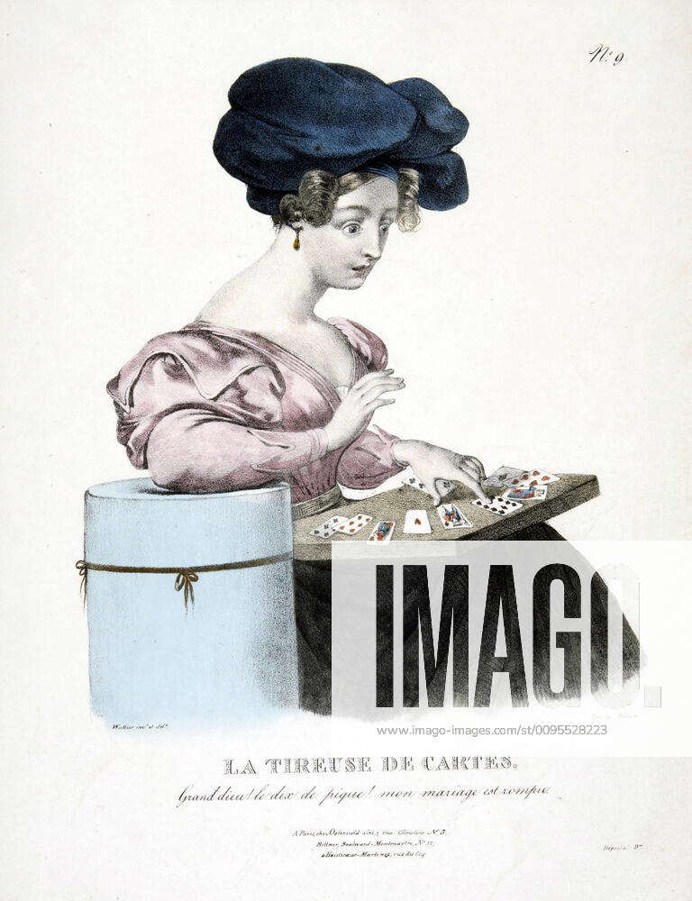 The card printer, early 19th The card printer, by Emile WATTIER 1800 ...