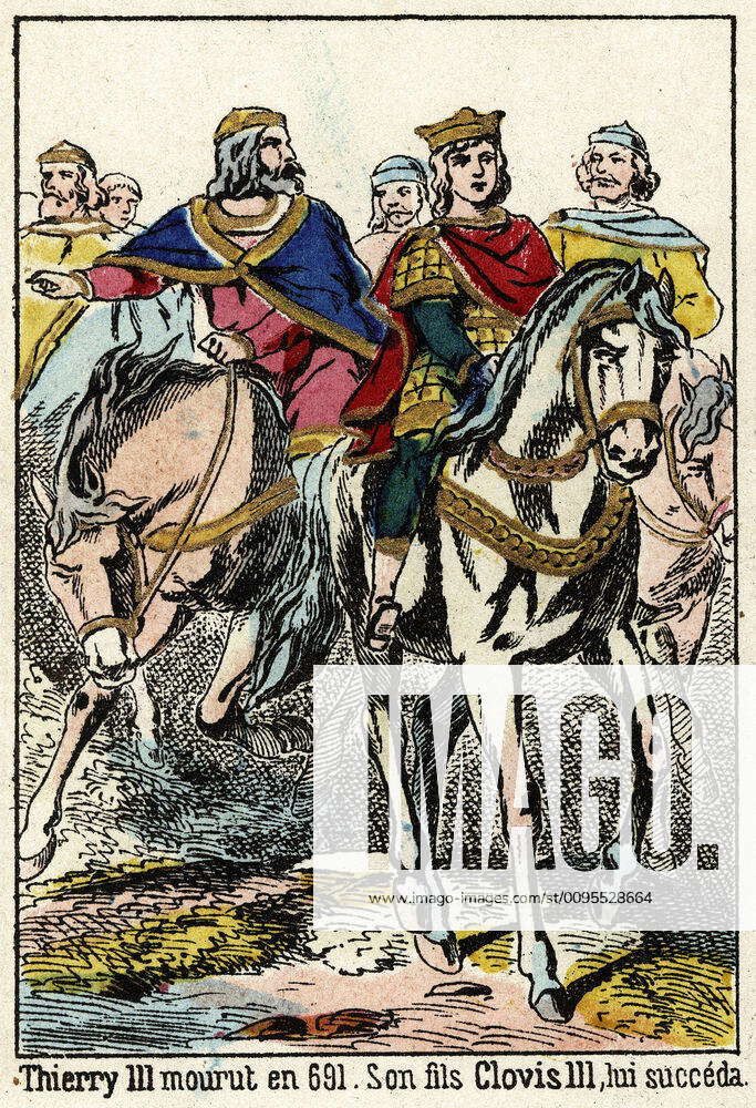 Pepin d Heristal and Clovis IV Thierry III died and his son Clovis IV ...