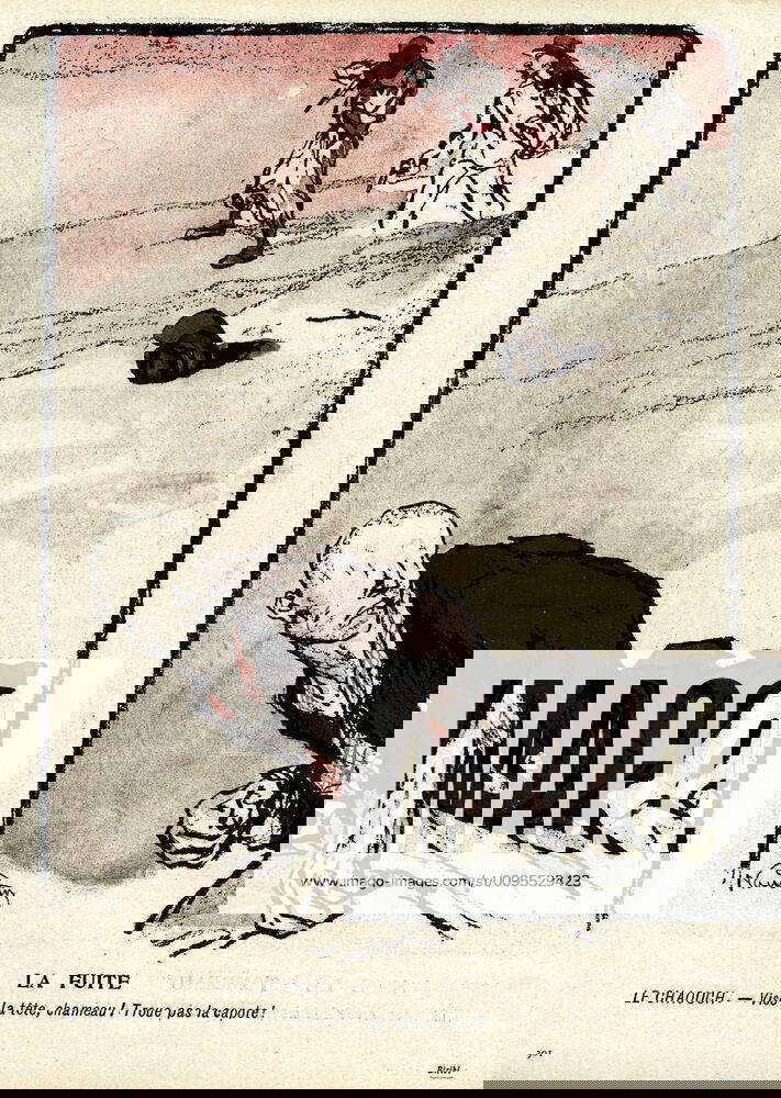 Illustration by NAUDIN 1876 1946 1946 for L Plate au Beurre of number ...