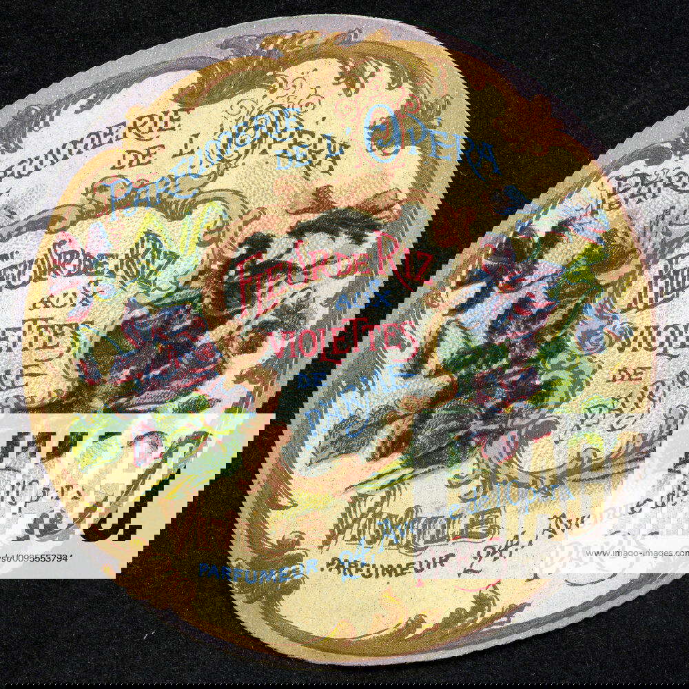 Beaute Beaute LABEL Rice flower with violets of Parma Parma violets ...