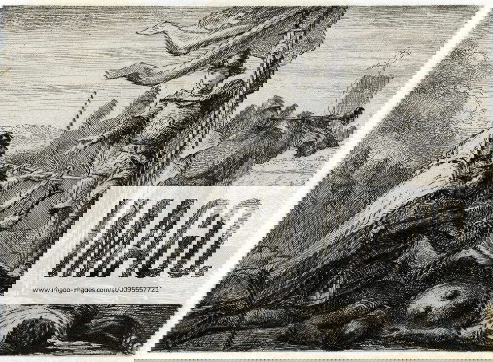 CORNEILLE Works The Cid Don Rodrigue Act IV, scene 3 Illustration of ...