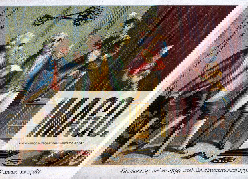 VAUCANSON Jacques de VAUCANSON 1709 1782 and its automatons Anonymous ...