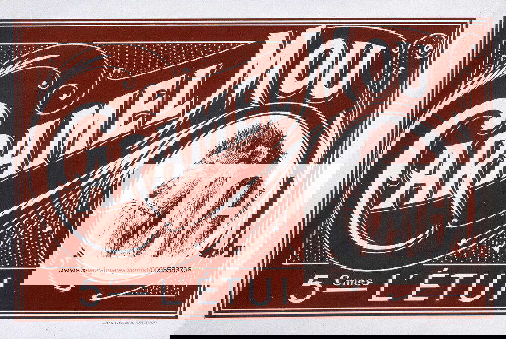 Candy Soft caramel label, with a lion Credit Collection KHARBINE TAPABOR