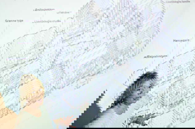 Architect Signe Kongebro from the architectural firm Henning Larsen ...