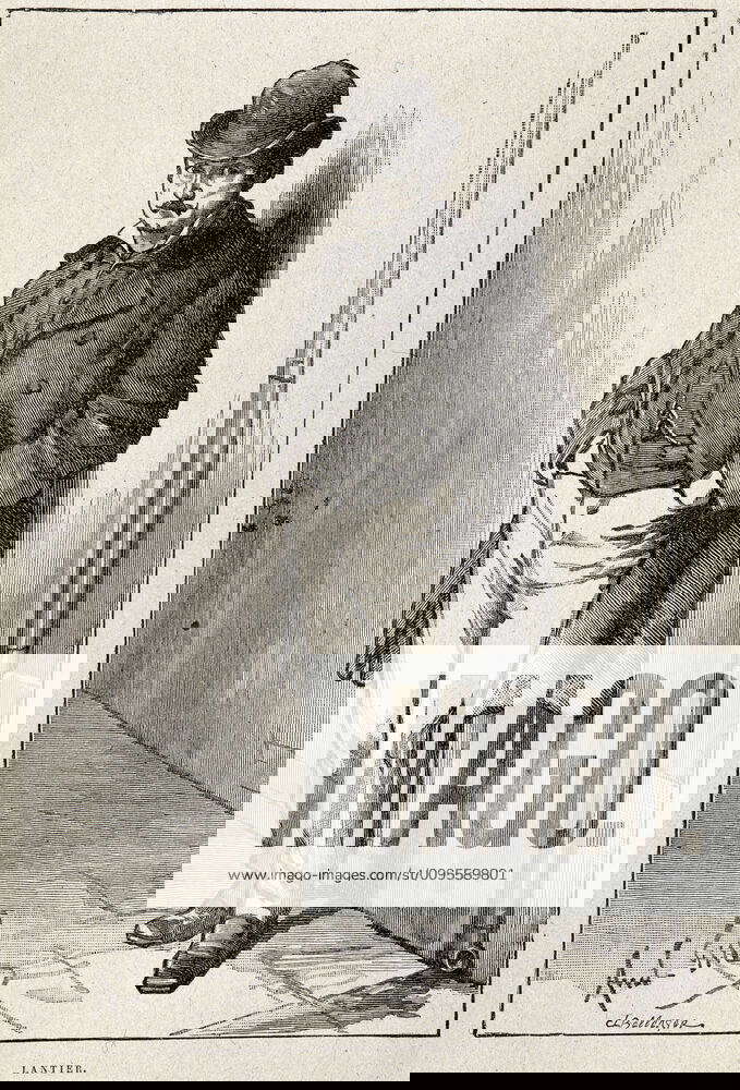 ZOLA Emile Lantier Illustration by Andre GILL 1840 1885 for L Assommoir ...