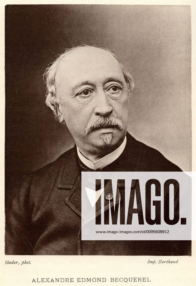 BECQUEREL Portrait of Alexandre Edmond BECQUEREL 1820 1891 Photograph ...