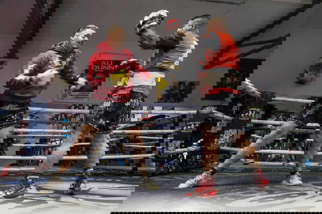 Hanover, 07 08 2019 Ben Hanebuth, son of Frank Hanebuth trains at the ...