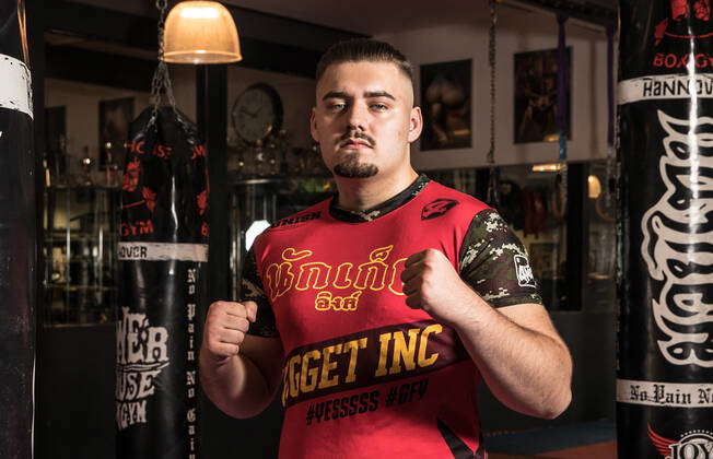 Hanover, 07 08 2019 Ben Hanebuth, son of Frank Hanebuth trains at the ...