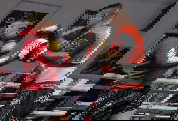 Hanover, 07 08 2019 Ben Hanebuth, son of Frank Hanebuth trains at the ...