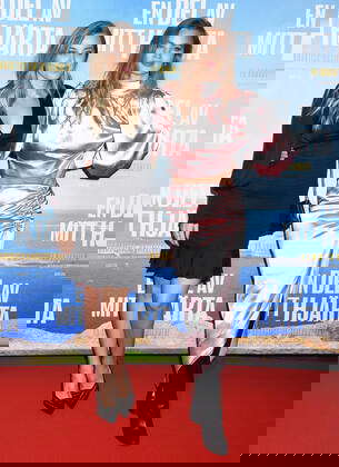 Mikaela Akerman and Jennifer Akerman, sisters of Malin Akerman, during ...