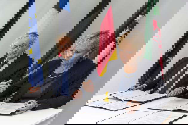 DEU, North Rhine-Westphalia, Duesseldorf, 17 01 2014 The State Premier ...