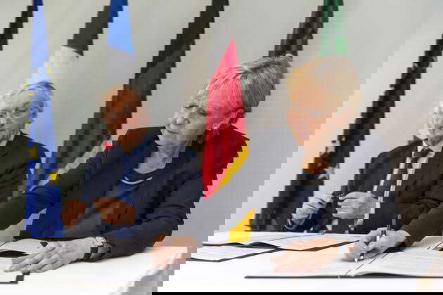 DEU, North Rhine-Westphalia, Duesseldorf, 17 01 2014 The State Premier ...