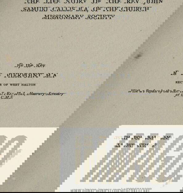 In Uganda for Christ; the life story of the Rev. John Samuel Callis B ...