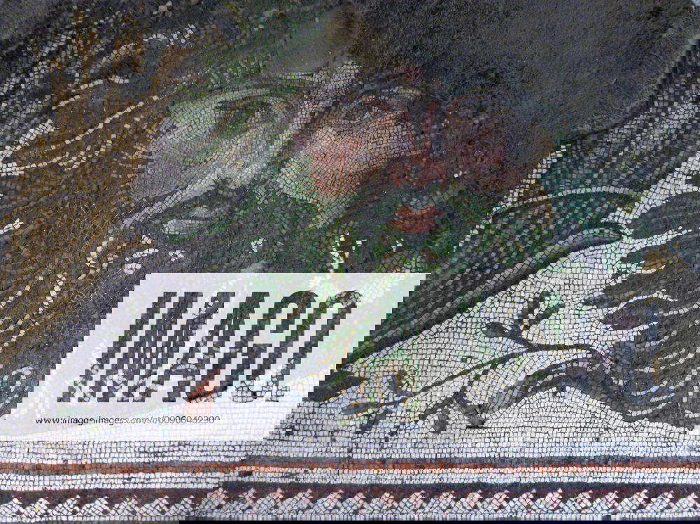 Mosaic 6th Century, Byzantine Art, Turkey Portrait of a man with an ...