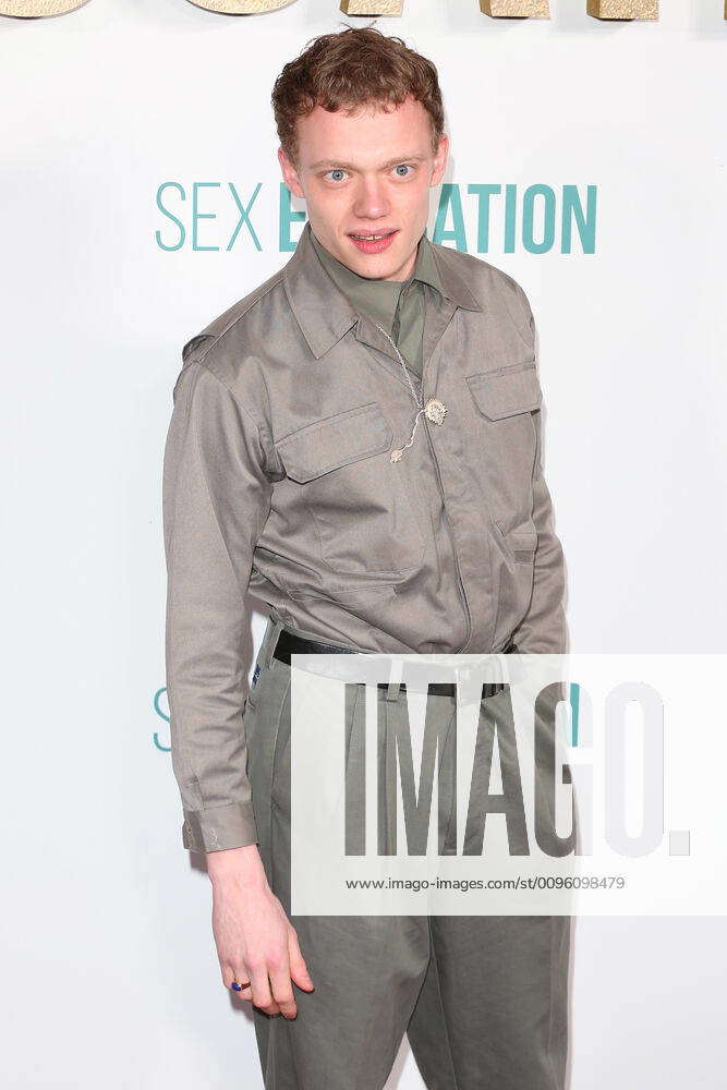 Actor Jojo Macari attends the Season 2 World Premiere of Sex Education ...